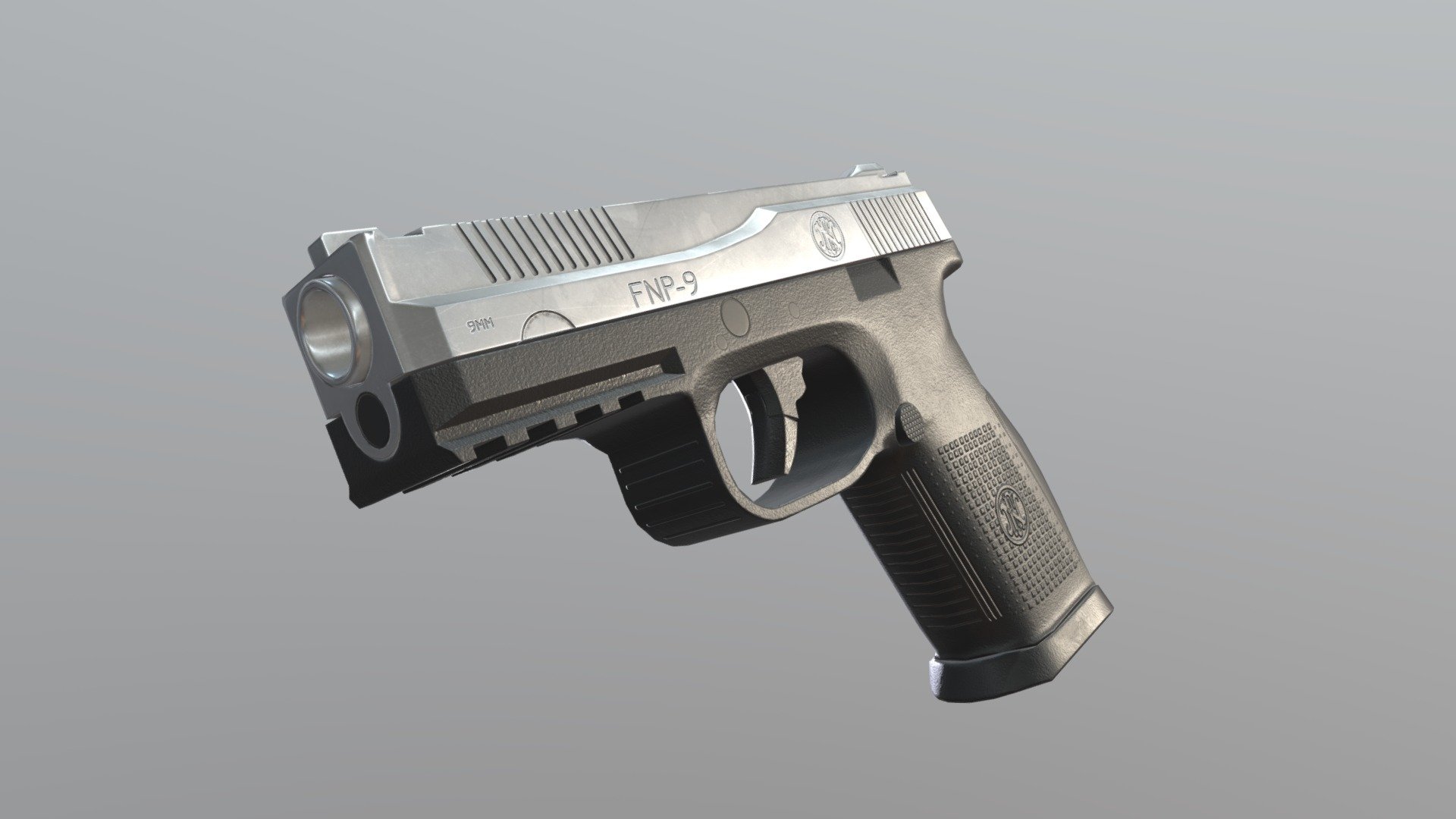 FNP-9 - Download Free 3D model by Frank_vanBers [f314f5d] - Sketchfab