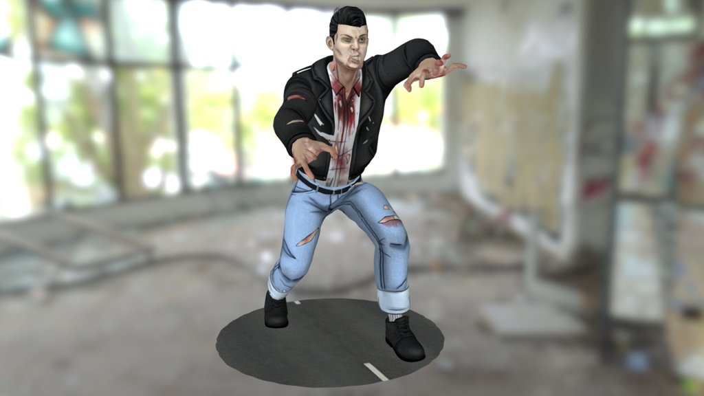 Greaser - 3D model by sketchypandagames [f31643a] - Sketchfab