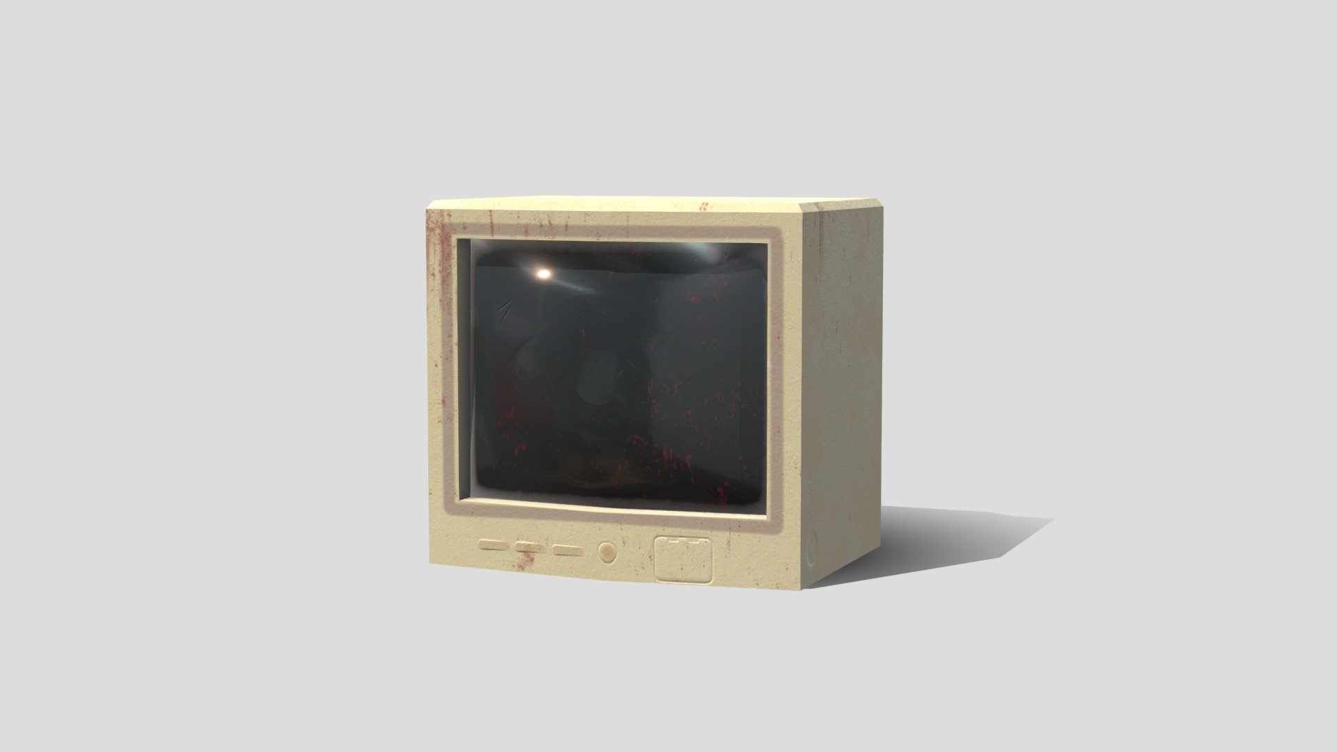 bottom horror TV - 3D model by mduncan [f3165e6] - Sketchfab