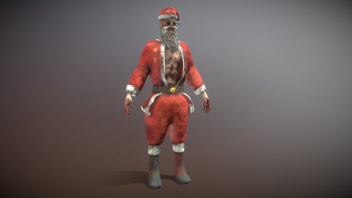 Zombie-santa 3D models - Sketchfab
