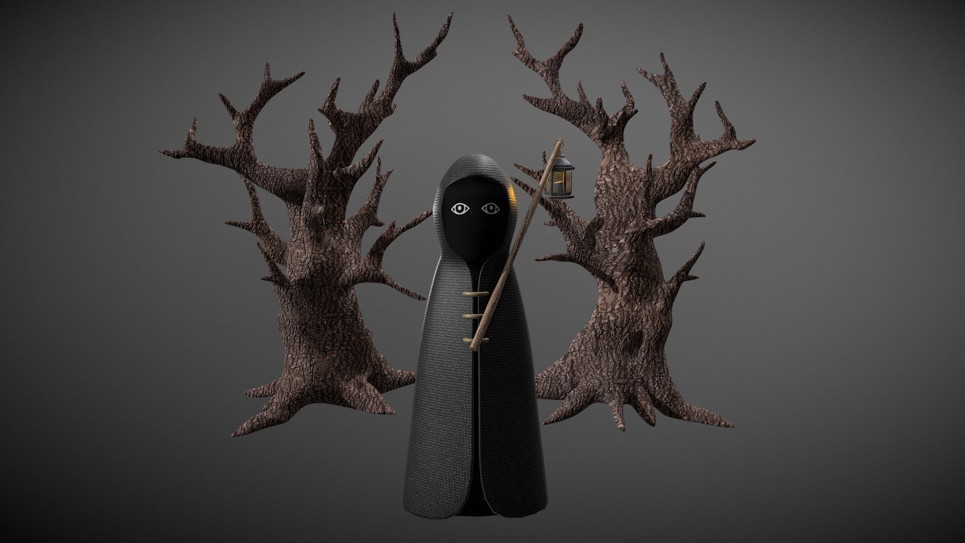 Shadow Walker - 3D model by Arkaitz Fernández (@Sorrowoods) [f3183ec ...