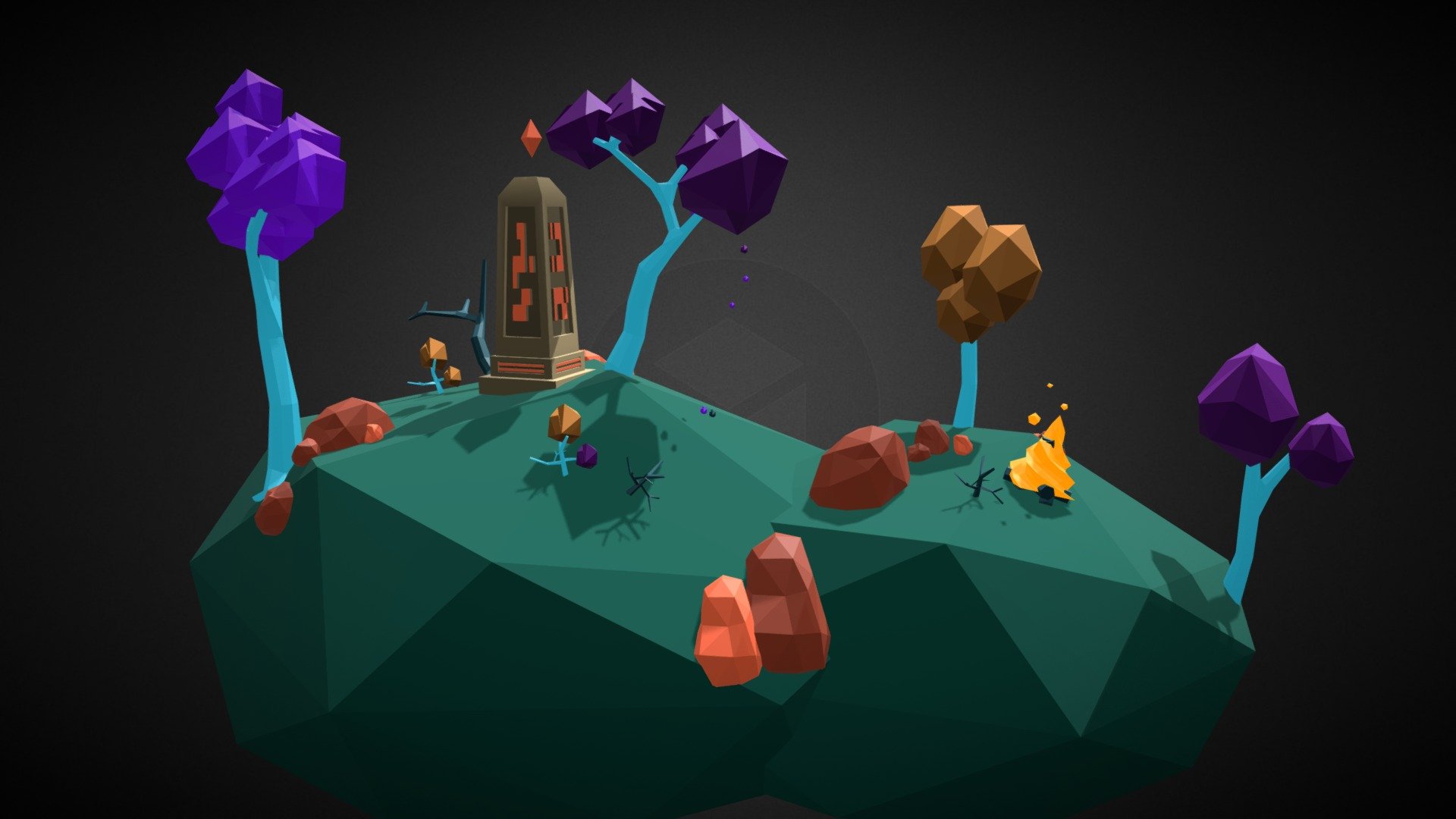 The Lost Obelisk - Alien Setting - 3D model by Jamie (@jamiewow93 ...