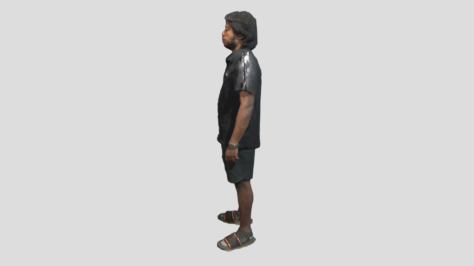 Black - 3D model by gauthamlg.6 [f31a704] - Sketchfab