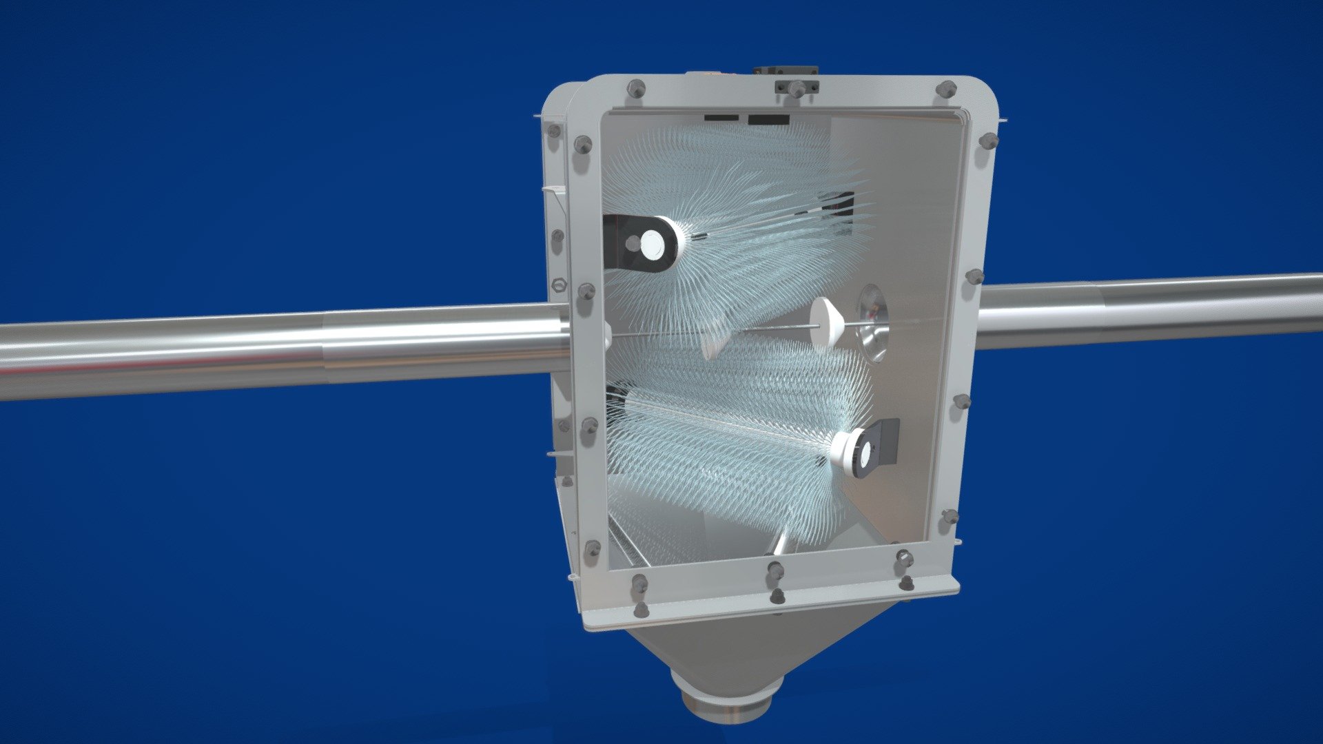 CV BRUSH BOX - 3D model by Cablevey Conveyors (@cablevey) [f31af29 ...