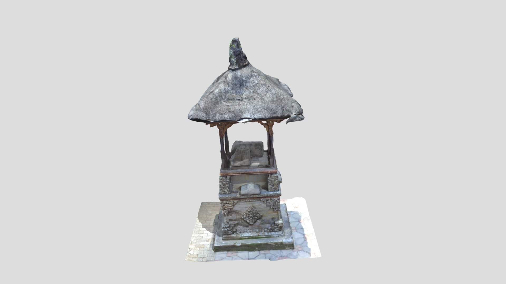 Pelinggih Ida Ratu Atma - 3D model by widiastika [f31b165] - Sketchfab
