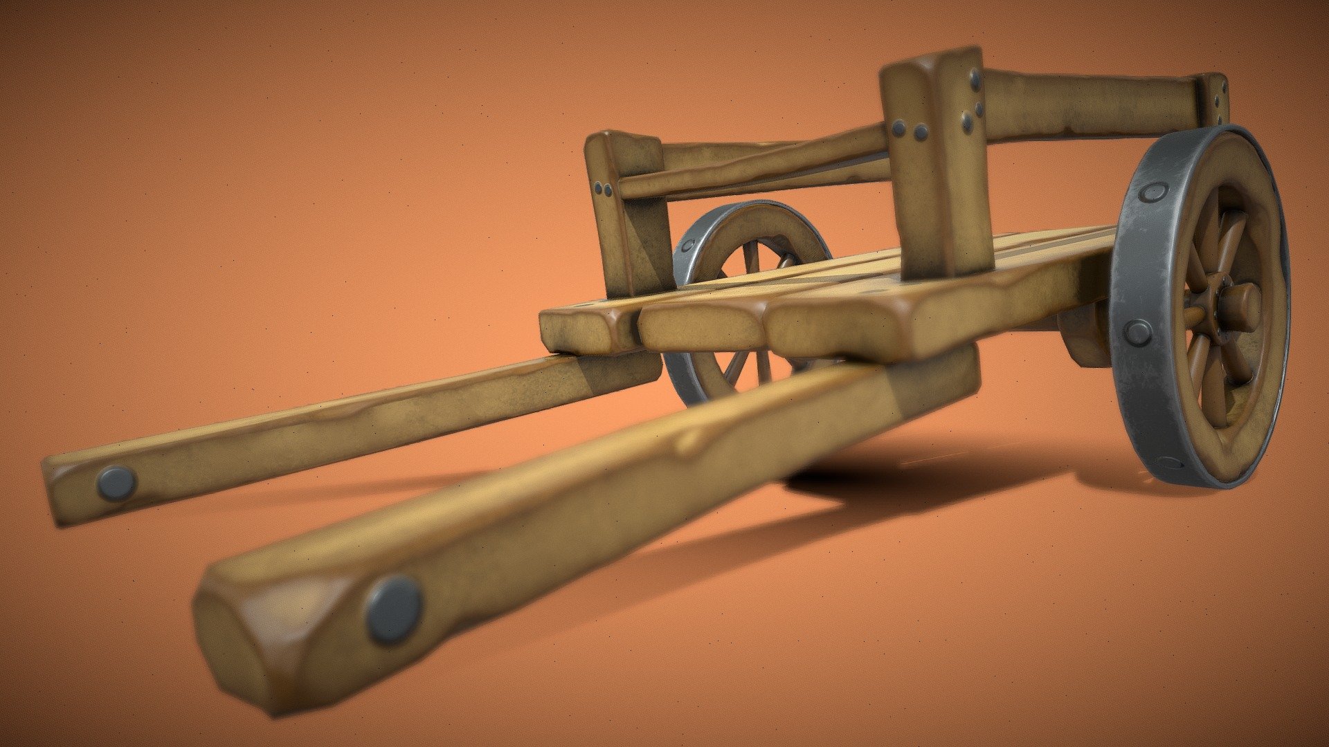 Stylized Cart - Buy Royalty Free 3D model by NebulaLLC [f31bdd4 ...