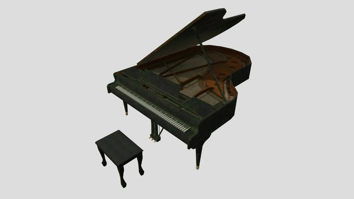 Piano 3D models - Sketchfab