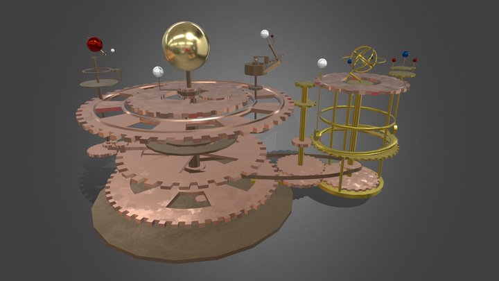 Orrery 3D models - Sketchfab
