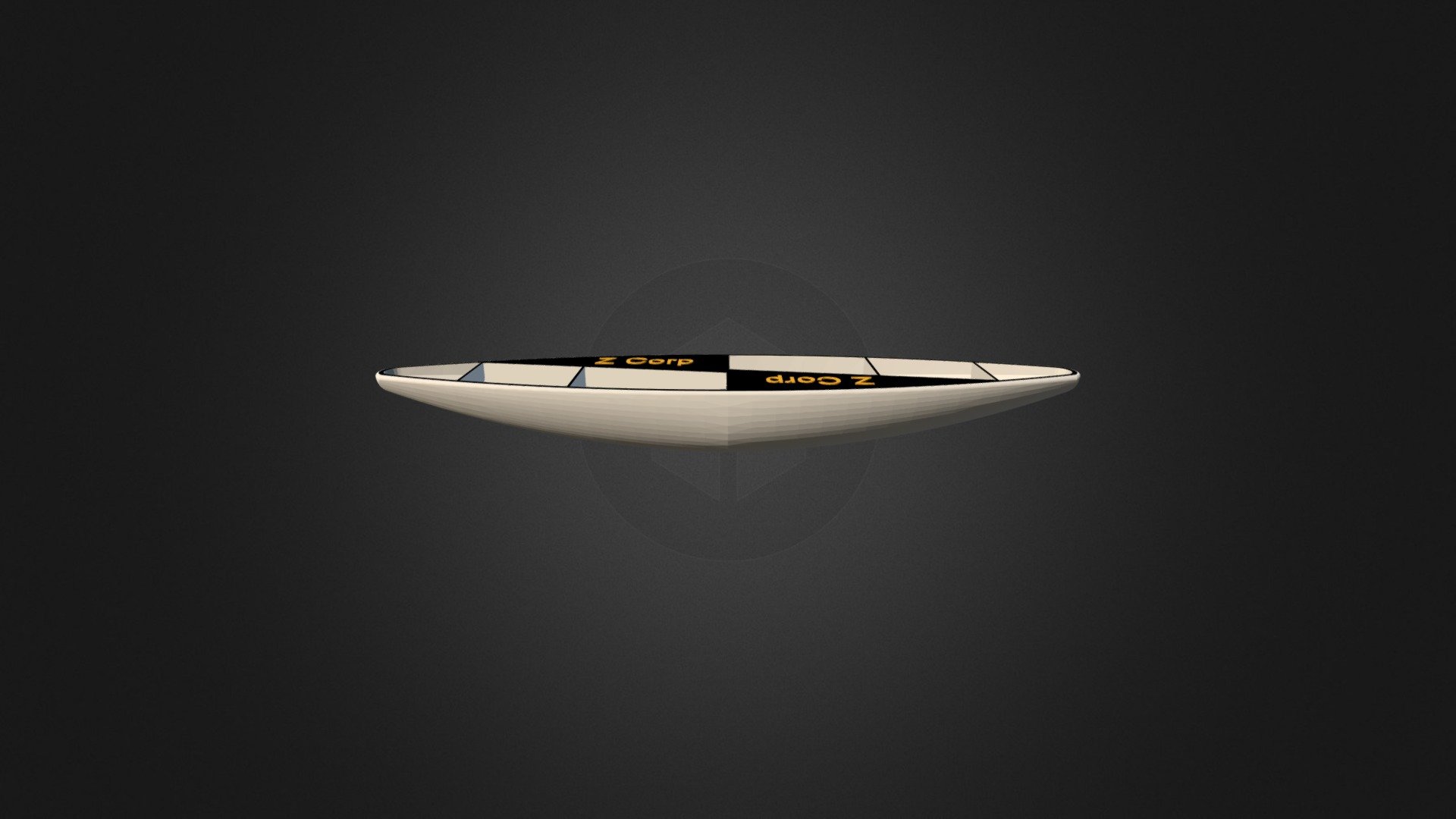 Rattleback 01 - 3D model by elrieger [f31e1ef] - Sketchfab