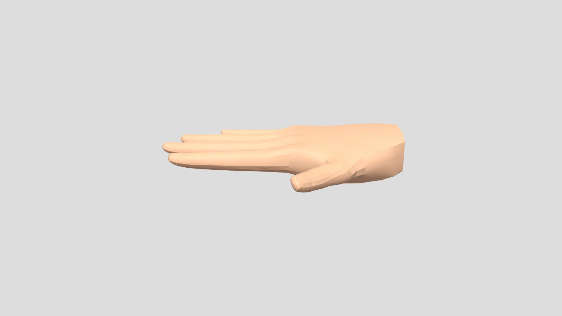 Mano - 3D model by Vanessa Bohorquez (@vanessa03) [f31e951] - Sketchfab