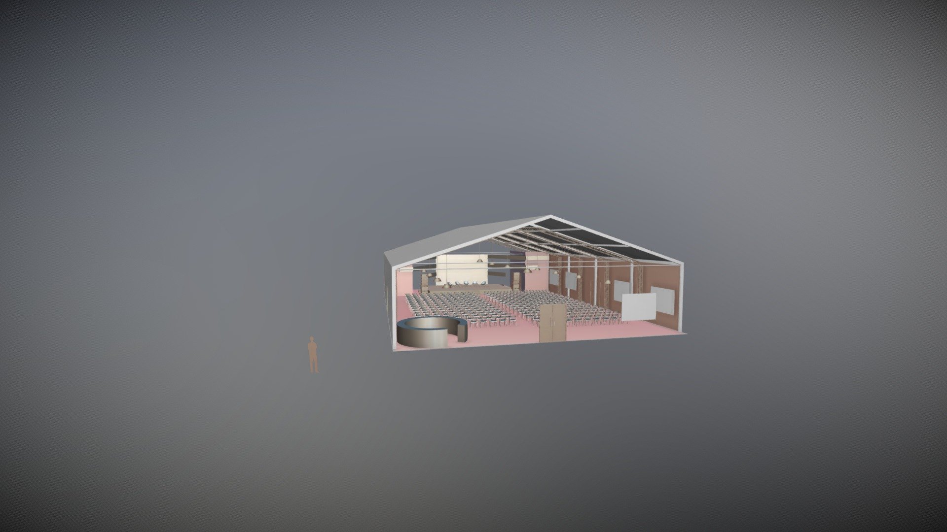 Hala Forty układ do FAB - 3D model by EspectoEvents [f31ea96] - Sketchfab