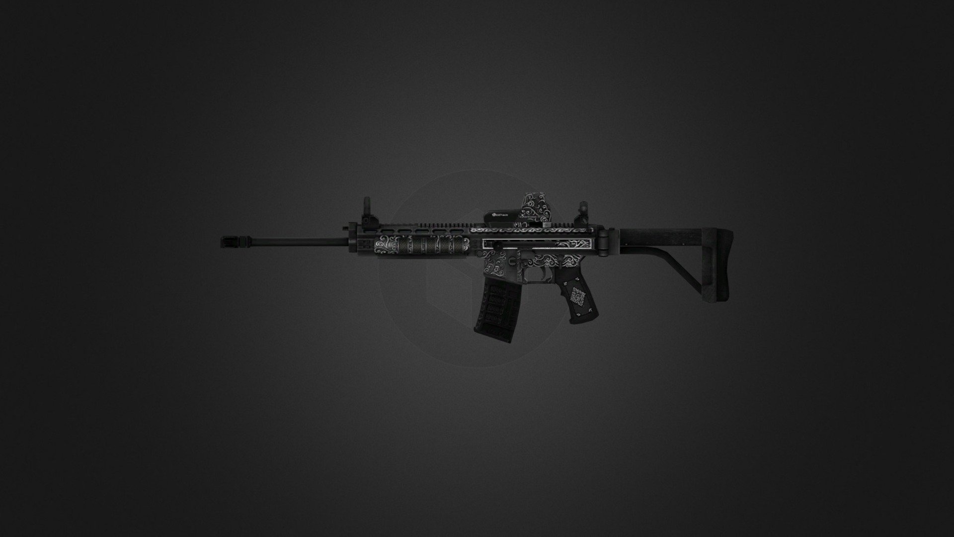 Robinson Arms Xcr at - 3D model by Dimac [f31f230] - Sketchfab