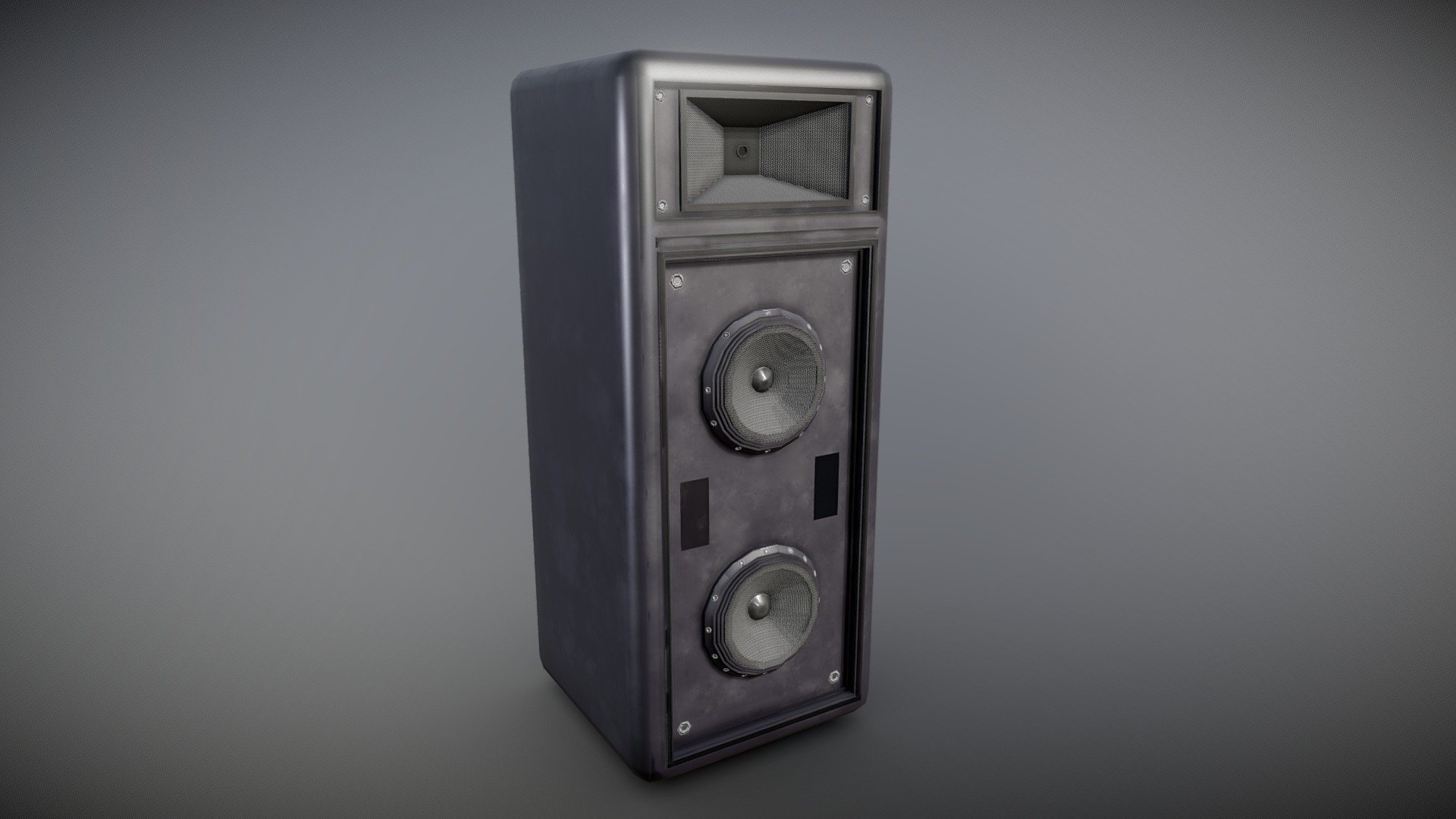 Stage Speaker - black - Download Free 3D model by Sousinho [f3209a6 ...