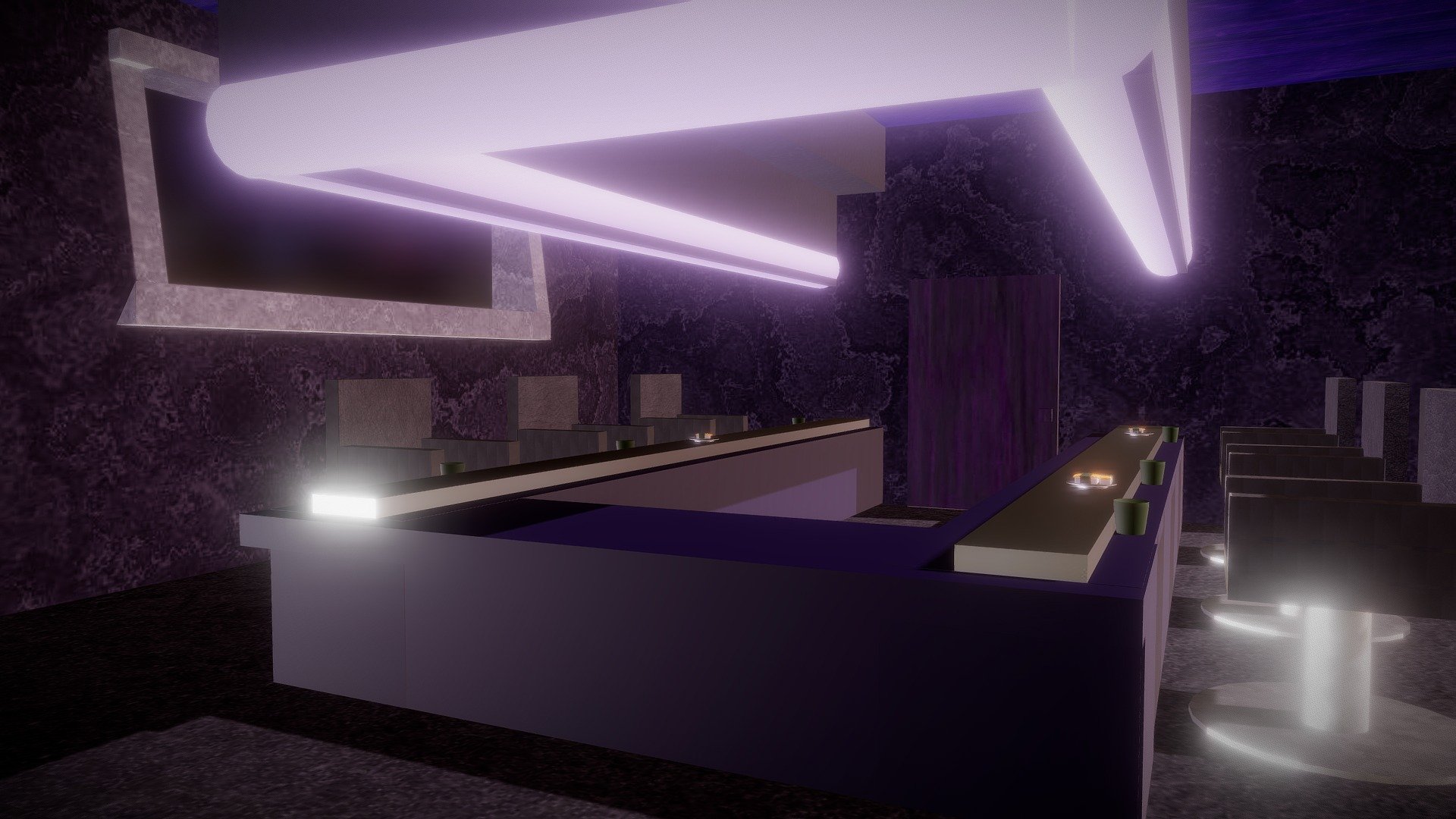 Sushi Restaurant - Download Free 3D model by jayden.white.322 [f320bd3 ...