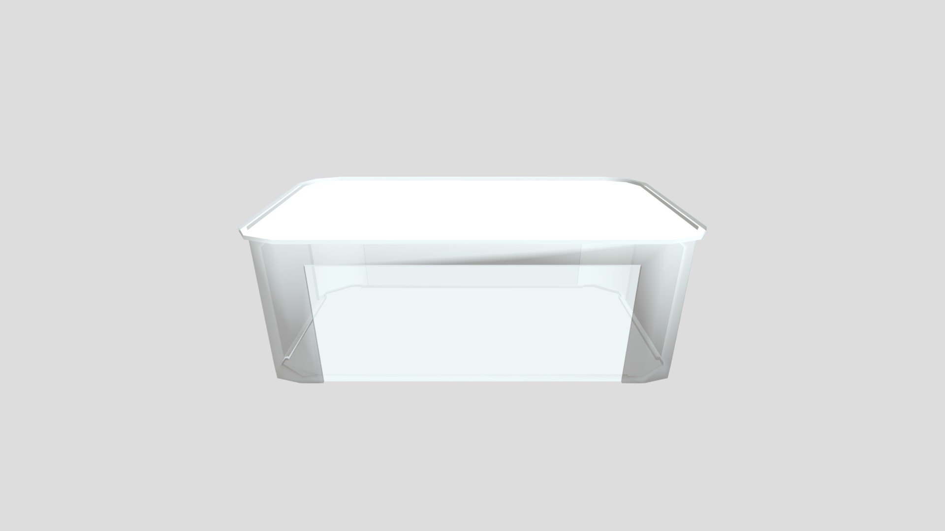 Plastic storage box - Download Free 3D model by 1-3D.com [f322aea ...