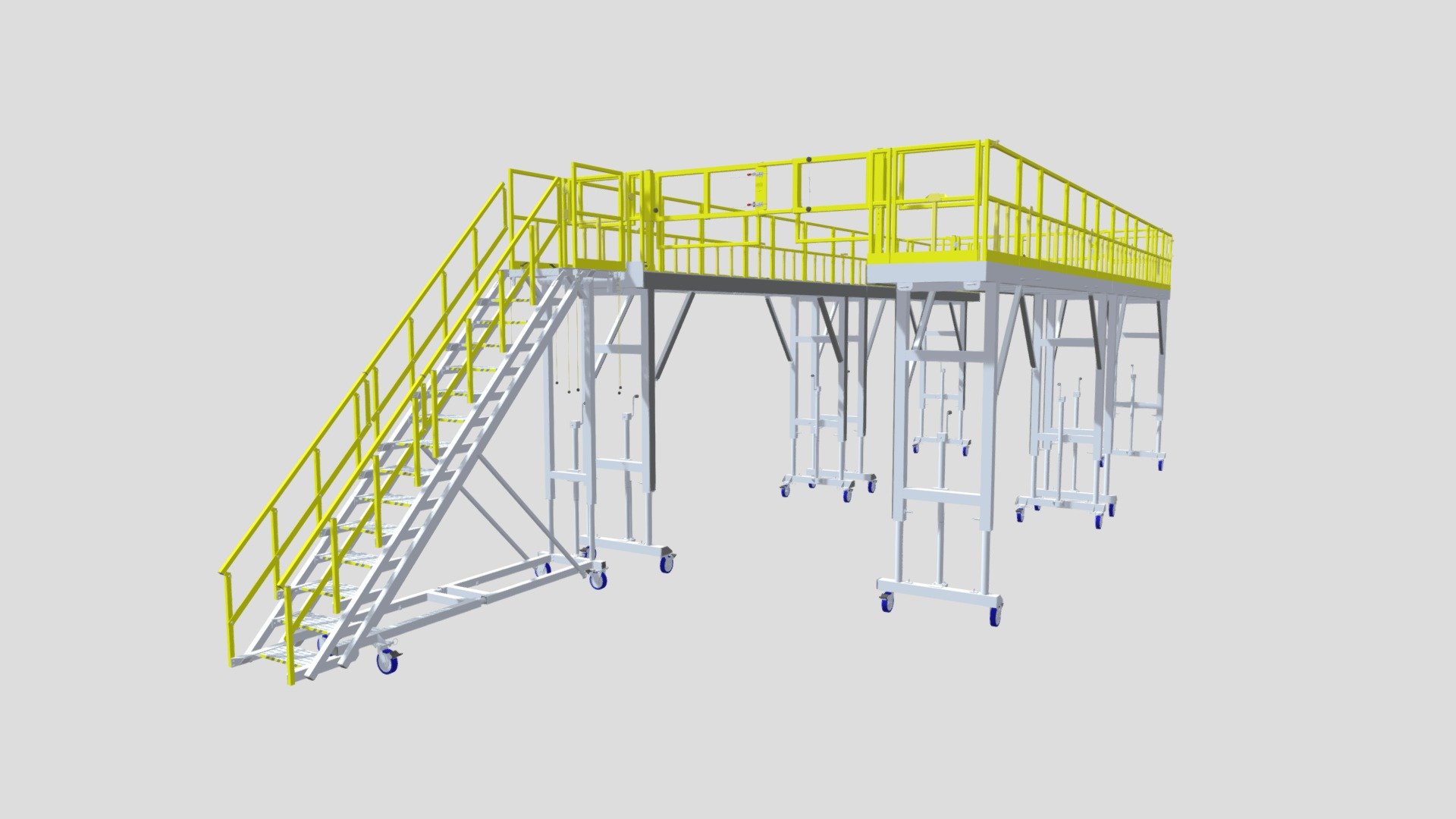 ZEvolve Bus Rooftop Safety Stand - 3D model by Spika Design ...