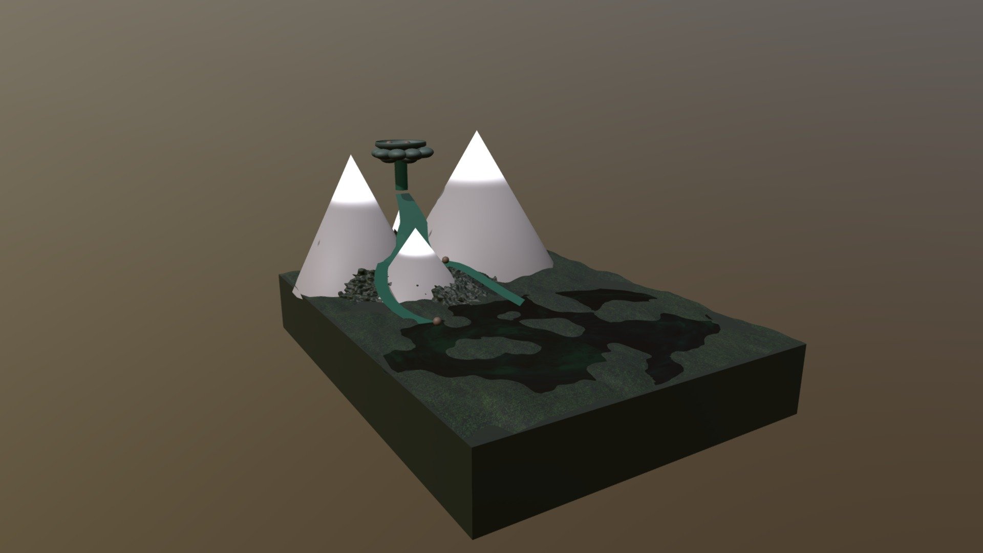 Marble Madness: Water Cycle - 3D model by QuirkyCorgi (@morgandrea93 ...
