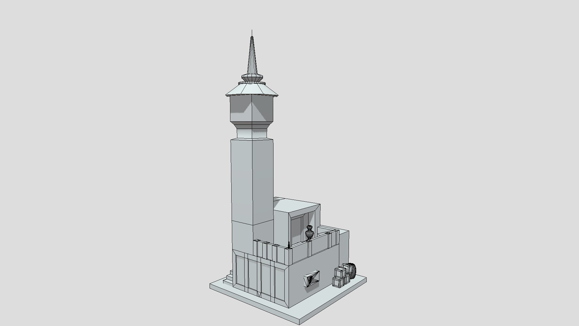 Low_ Poly_ Town_FBX - 3D model by BasicLee [f323d58] - Sketchfab