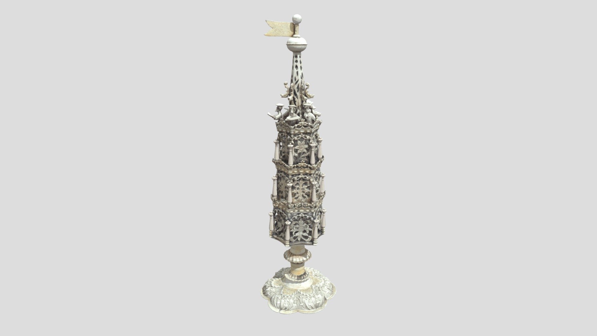 JM 412 Silver besamin - 3D model by Jewish Museum London ...