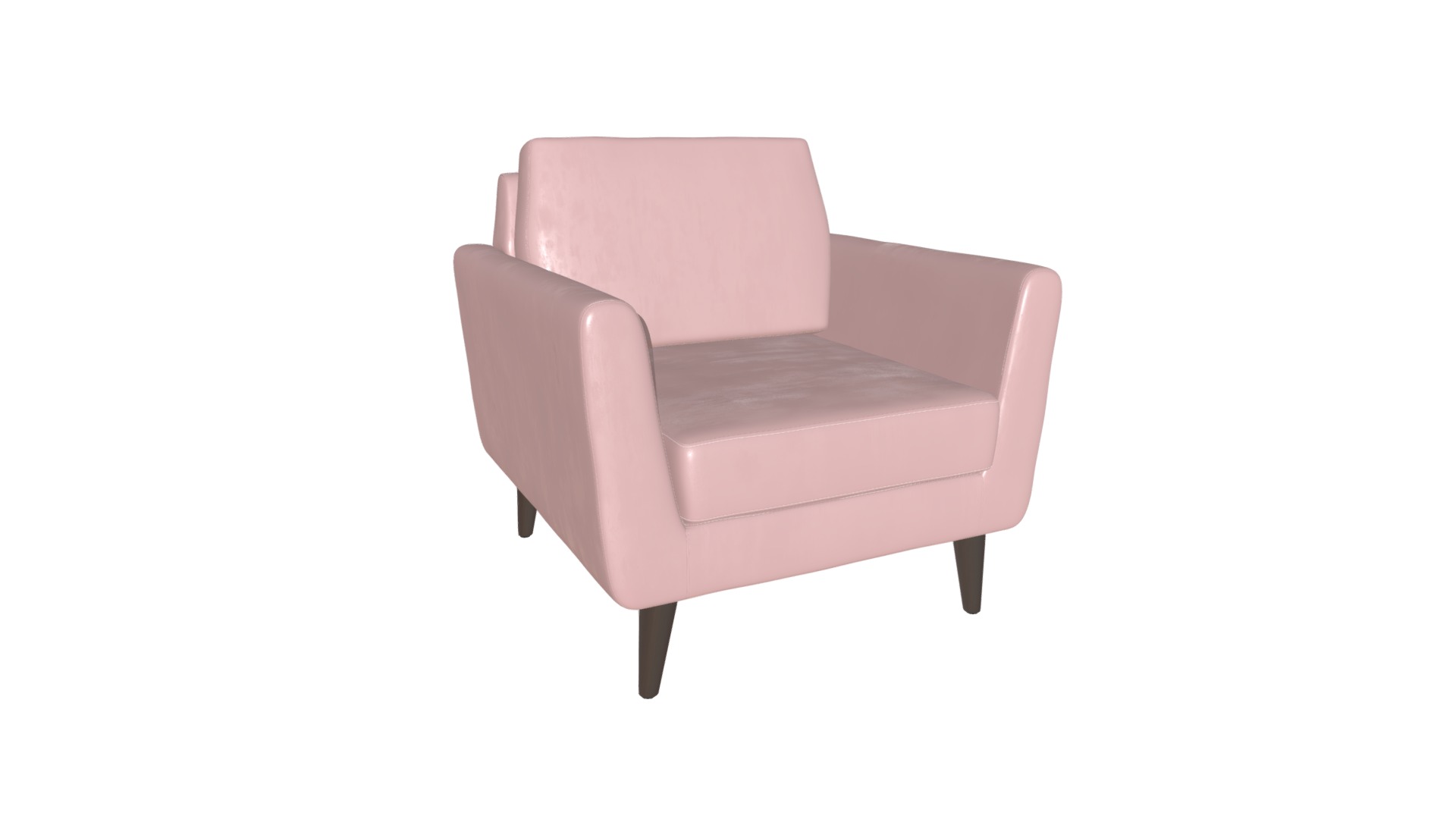 Mirabelle Arm Chair Pink Velvet - 101335 - 3D model by Zuo Modern (@zuo ...