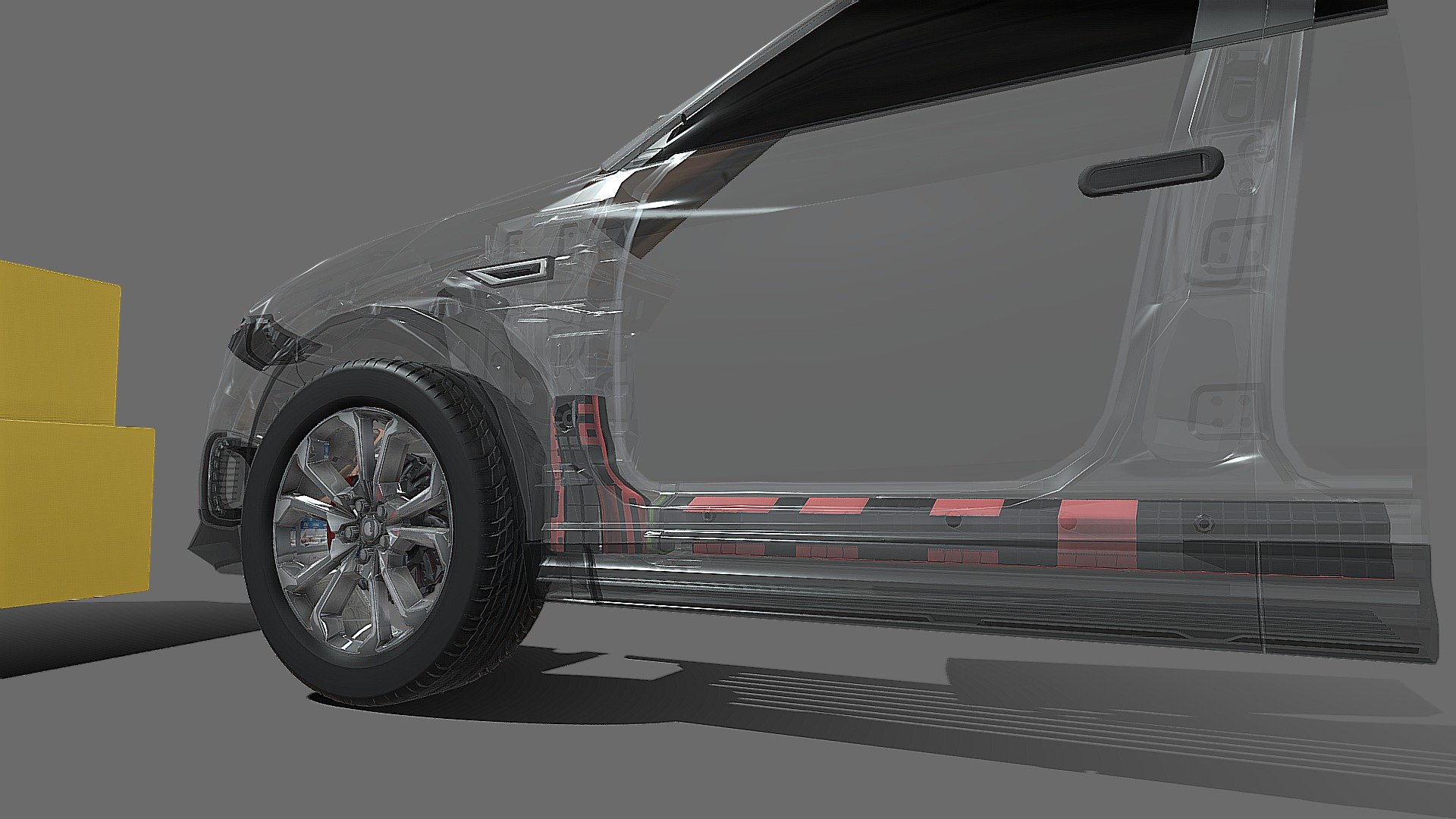 Front Crash Composite Body Solutions™ (CBS™). - 3D model by mirarixr ...