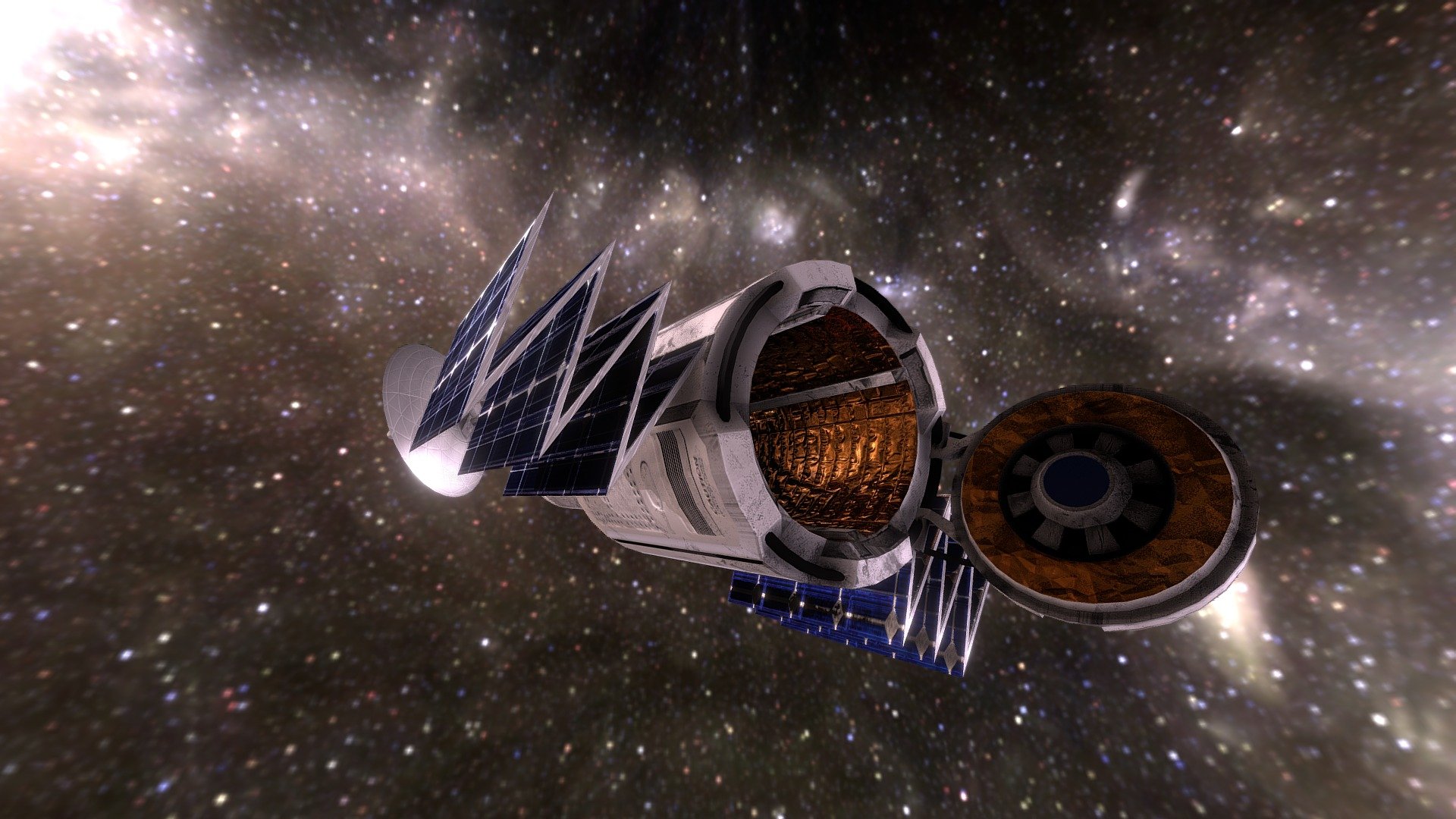 Satellite Module | Low Poly - Buy Royalty Free 3D model by CleanCraft3D ...