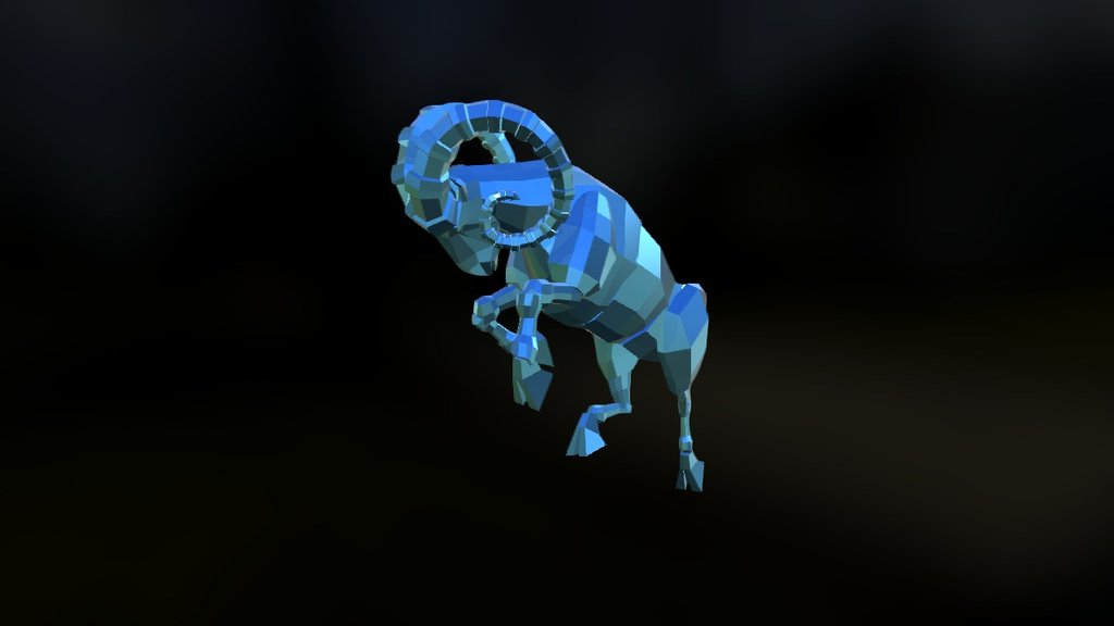 Aries Constellation - 3D model by tashtego [f328435] - Sketchfab