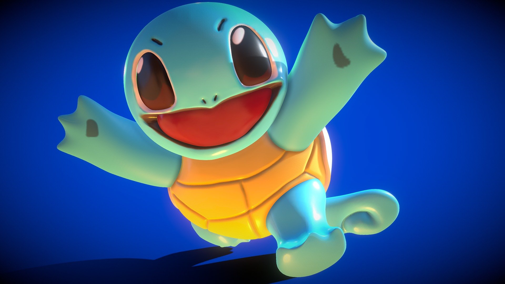 Squirtle 3D Model - Buy Royalty Free 3D model by Gabriel Diego ...