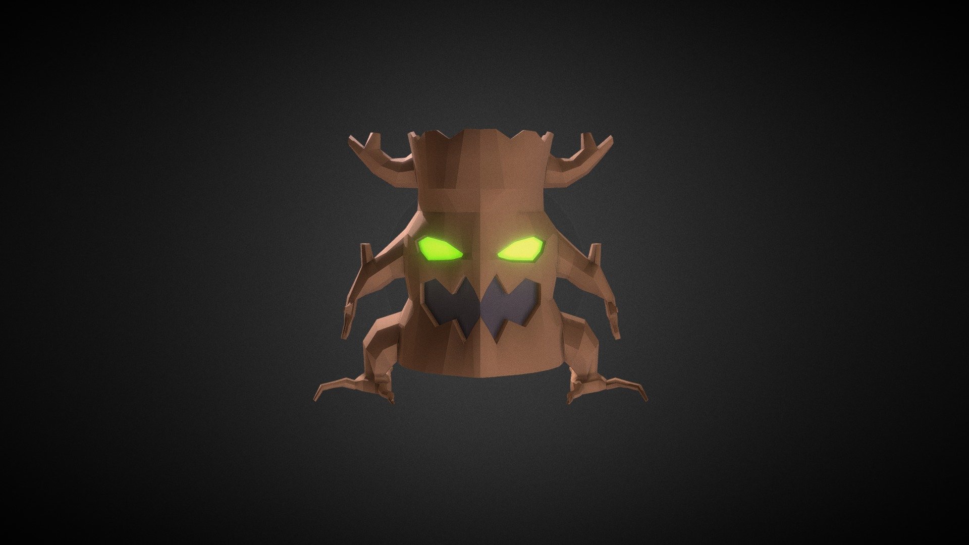 Wood Monster - 3D model by raghaviyer [f328a68] - Sketchfab