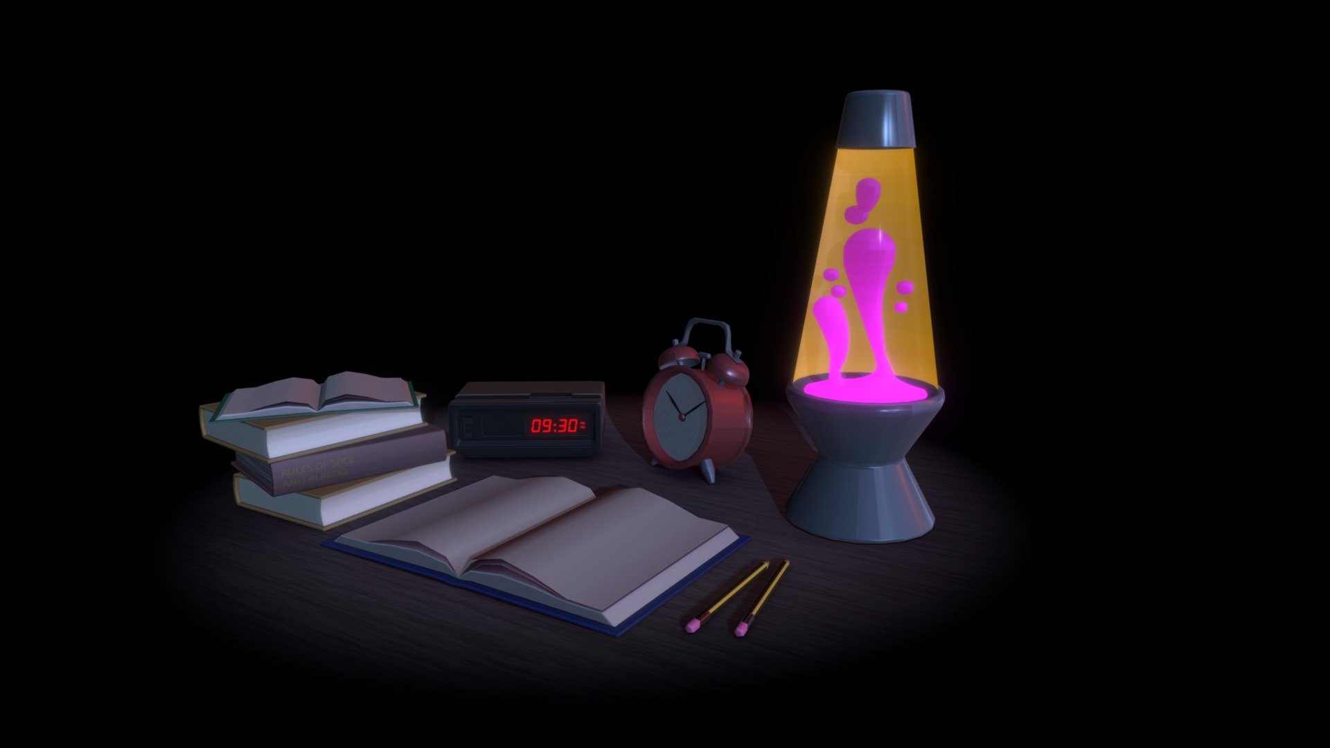 Props Scene Example for stidents - Download Free 3D model by fwdaveb ...