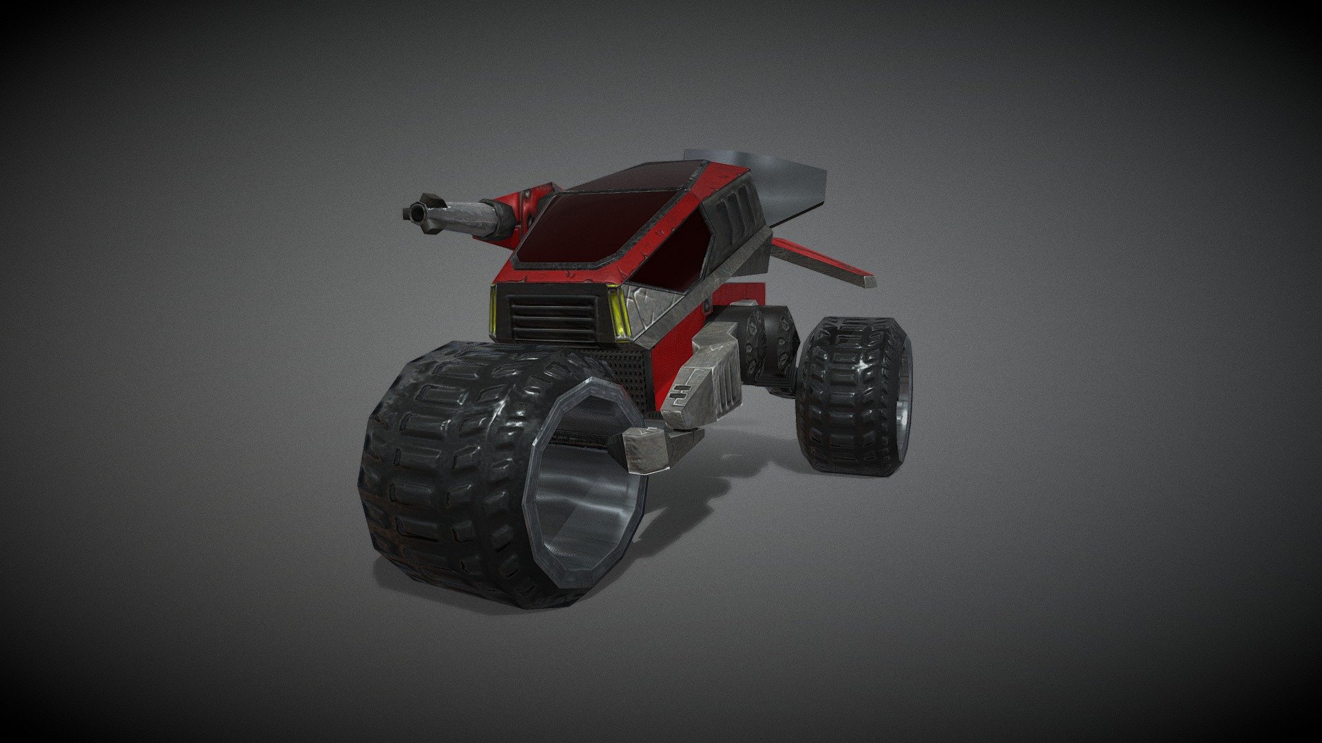 Triker - Light Scout Vehicle - 3D model by Flaka76 [f32b186] - Sketchfab