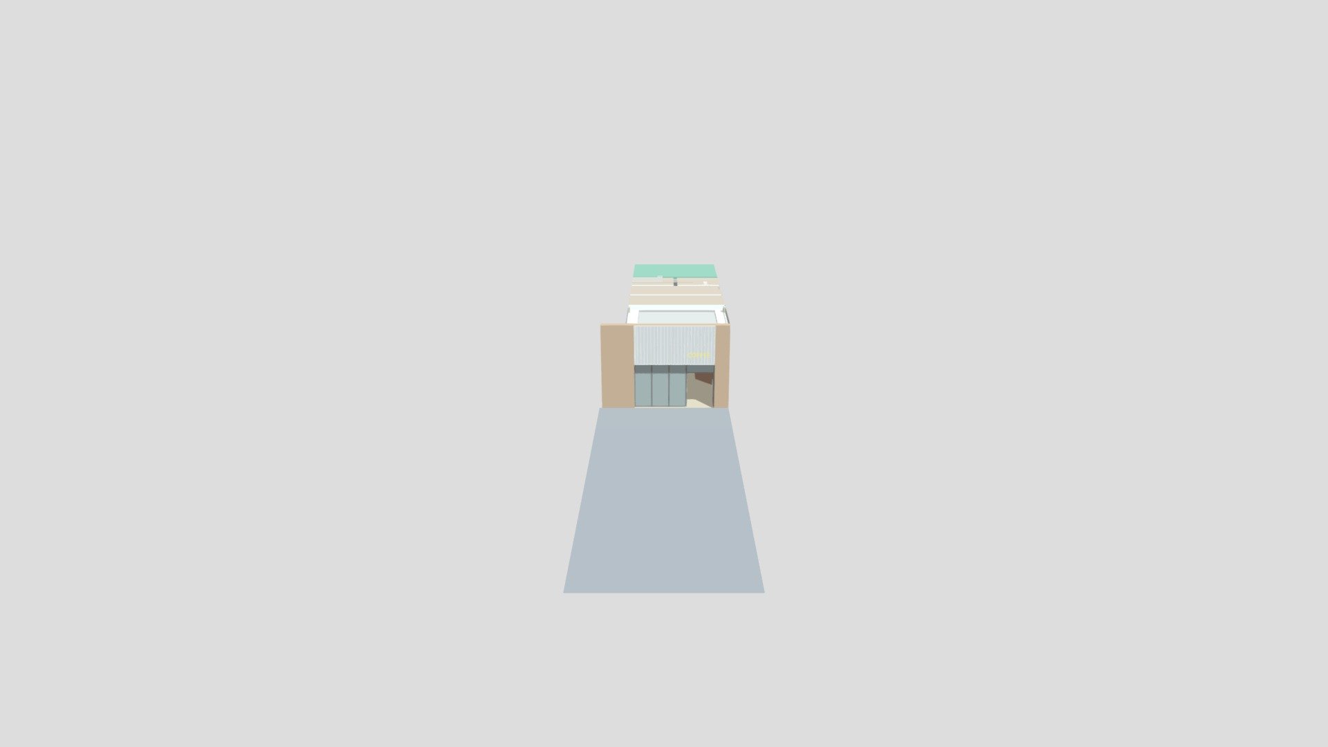 CAFE - 3D model by nhs13 [f32e23d] - Sketchfab