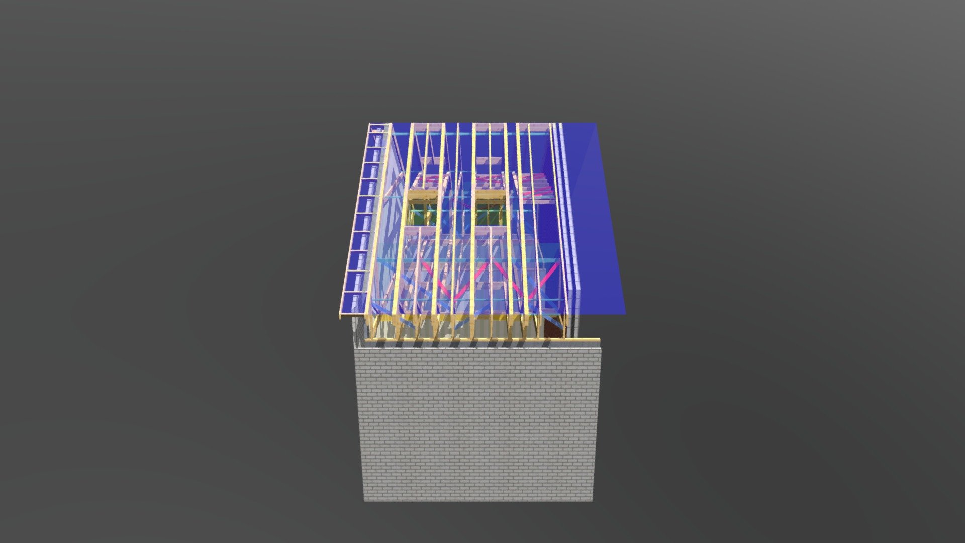 P10860G, Type C truss layout - 3D model by Martin Hallam. Harmony ...