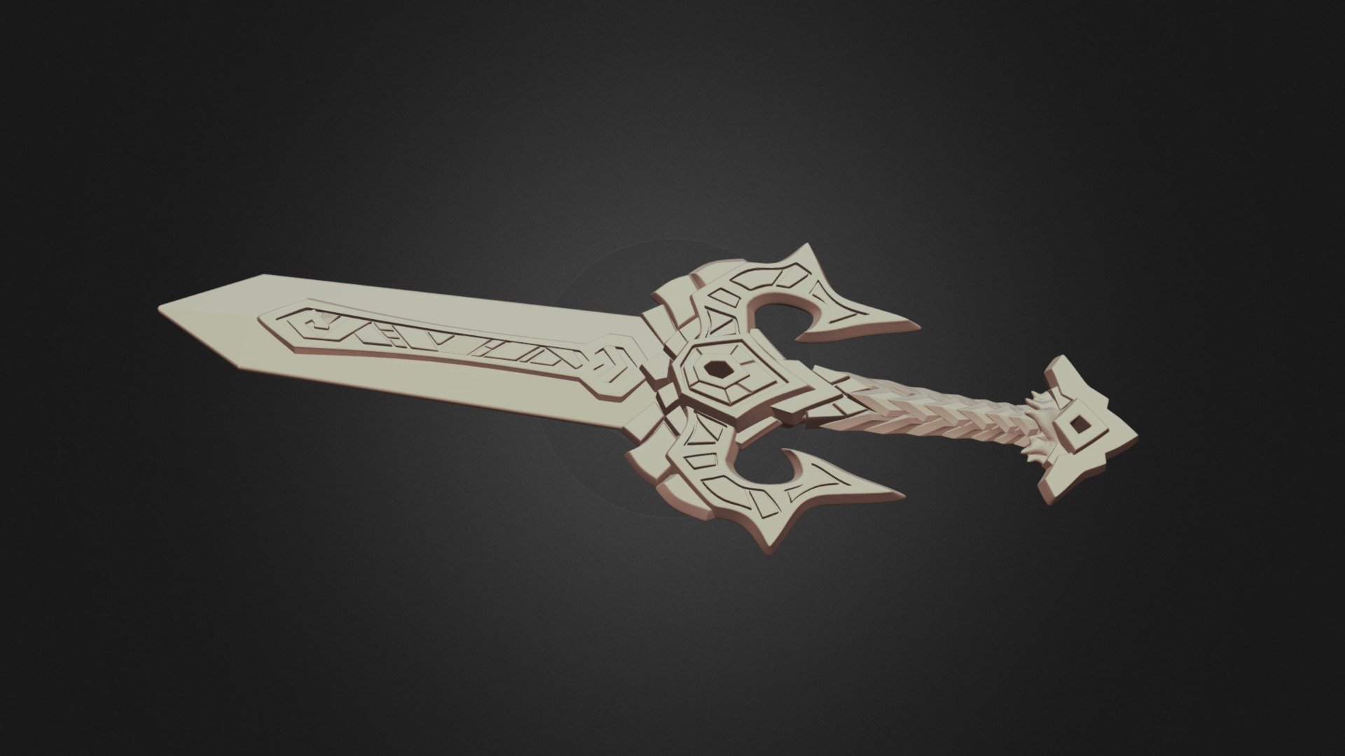 3D Printable RPG Style Dagger - 3D model by Pelilasdis [f32f047 ...