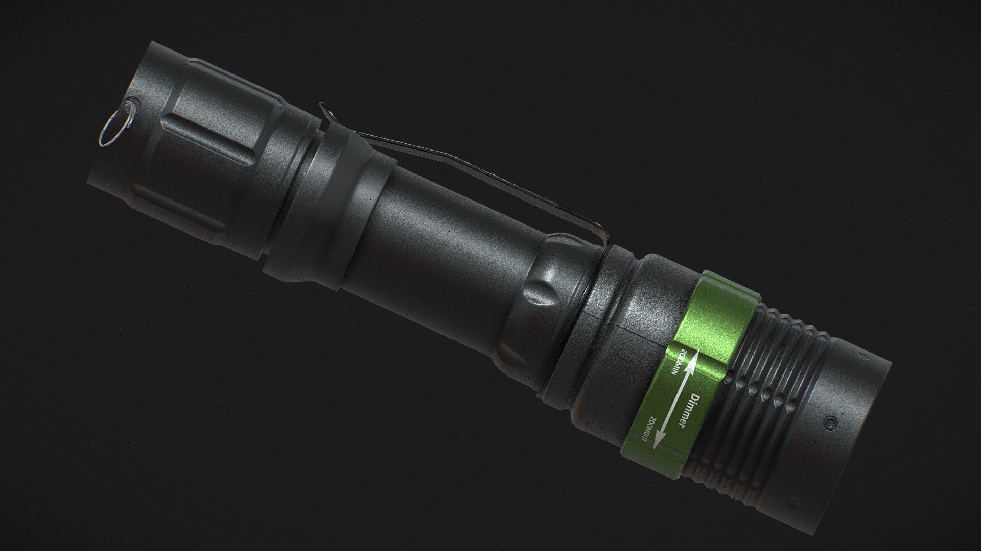 Flashlight - Download Free 3D model by Lyndschoko [f32f22a] - Sketchfab