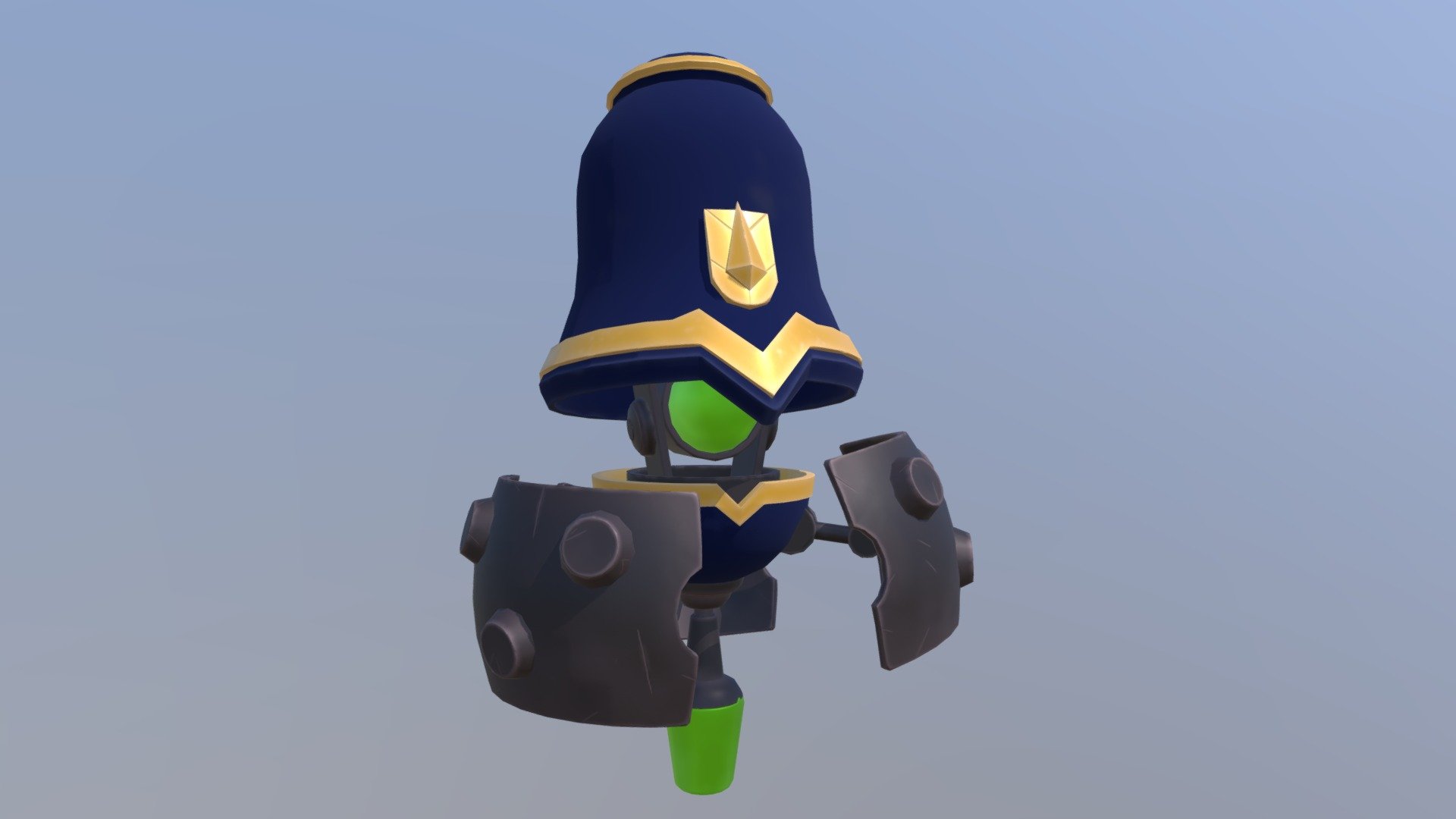 Flying Robot Cop - 3D model by Komossion [f32fb3e] - Sketchfab
