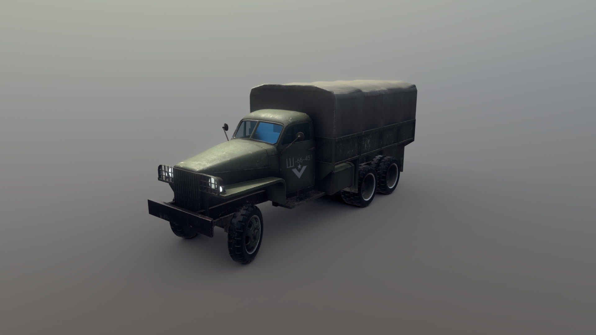Studebaker US6 - 3D model by TedwinK.66 [f32fc2c] - Sketchfab