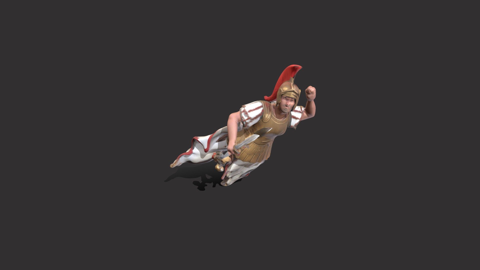 Clipper Thermopylae Figurehead (King Leonidas) - 3D model by emascgonca ...