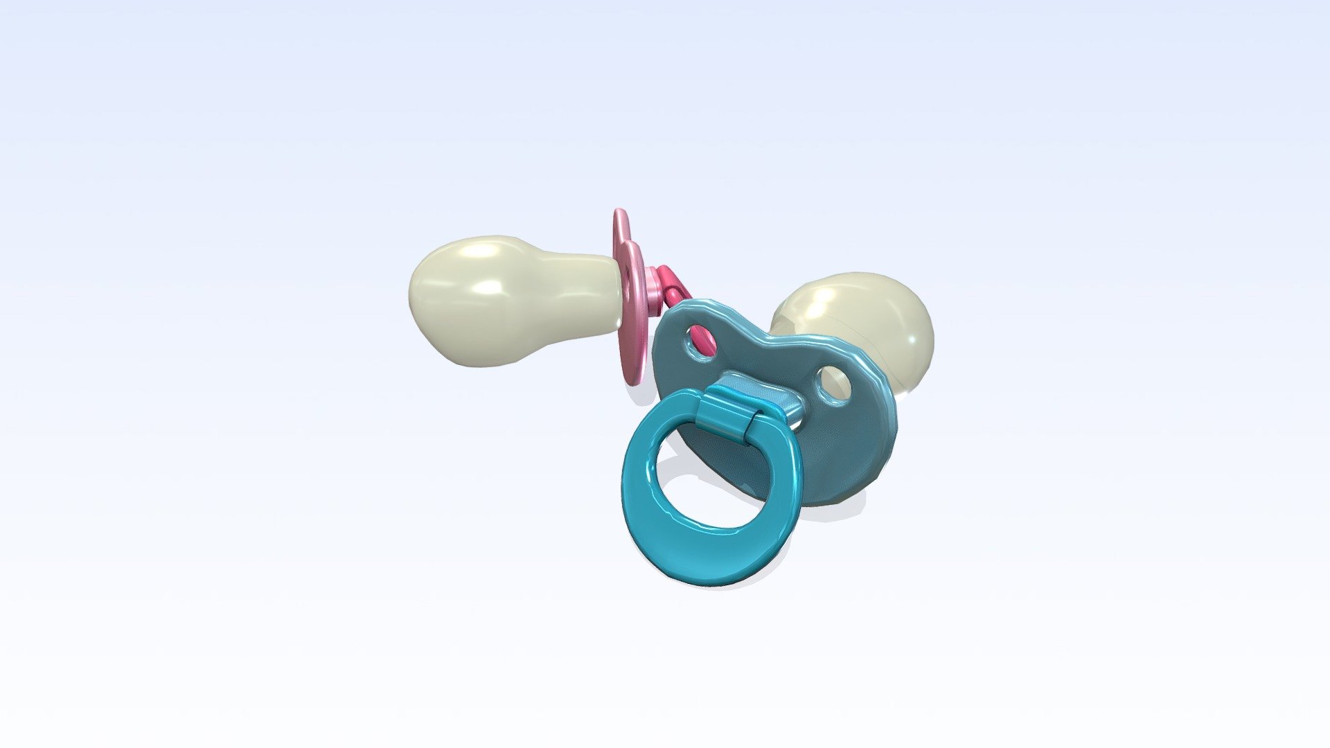 Low Poly Baby Pacifier - Buy Royalty Free 3D model by 3dia [f3305b3 ...