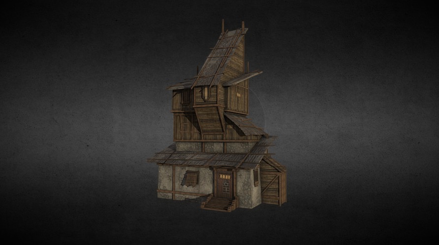 farm house model - 3D model by venetian65 (@pielikepoly) [f330c68 ...