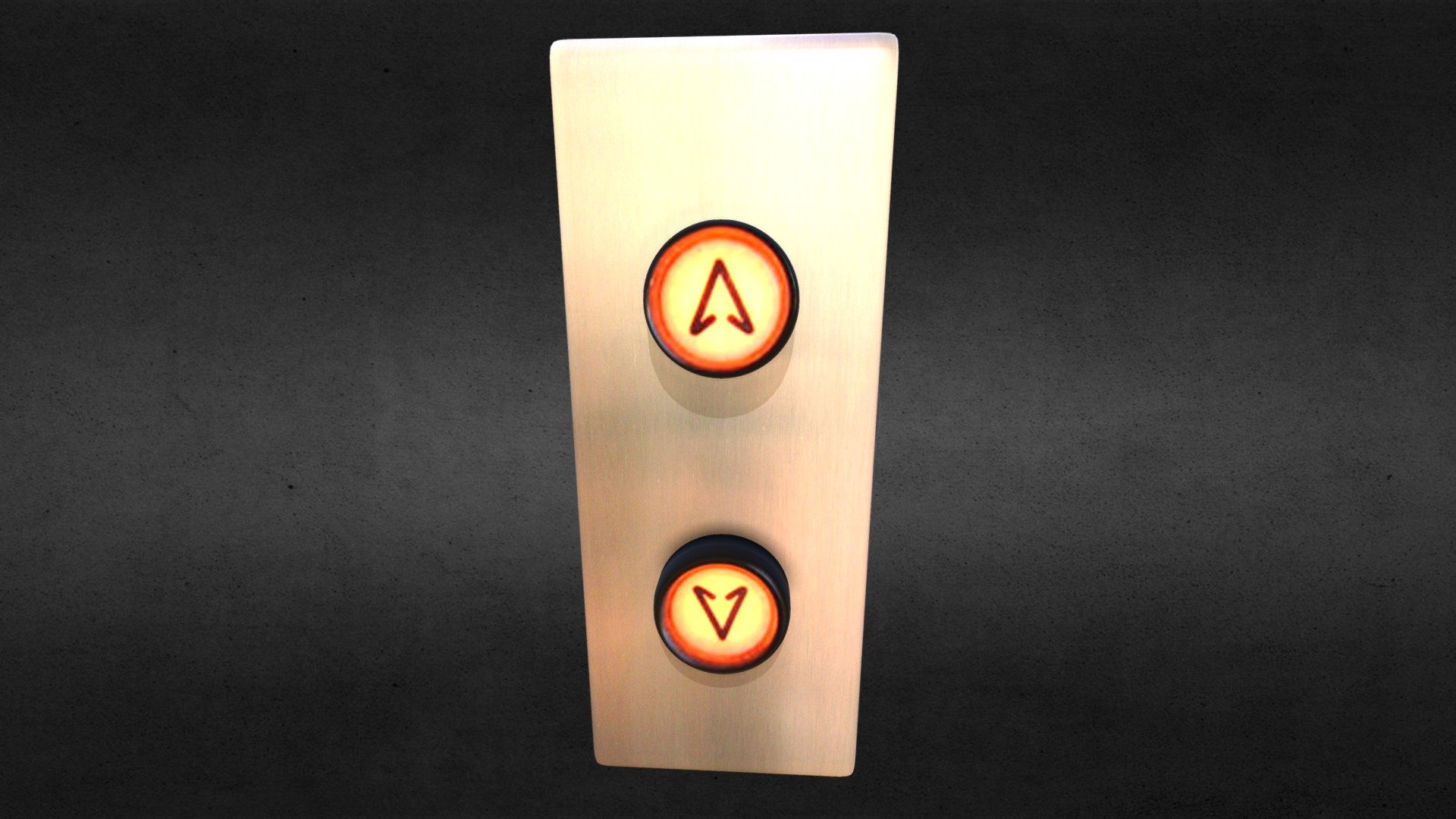 Lift Button - 3D model by Callum H. (@callummhoare) [f33130c] - Sketchfab