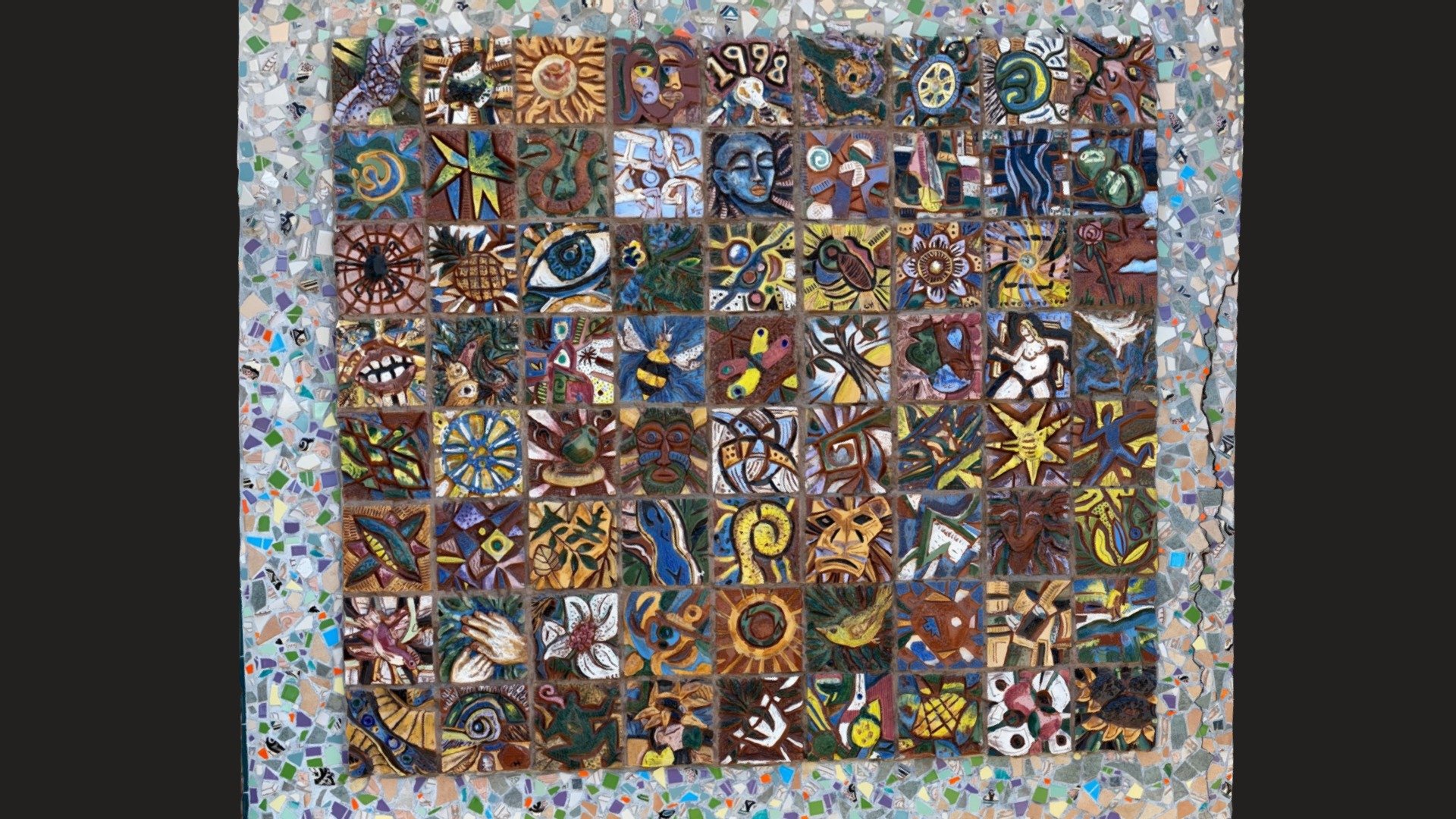 Day 296: Clay Mural - Download Free 3D model by uttamg911 [f331fd7 ...