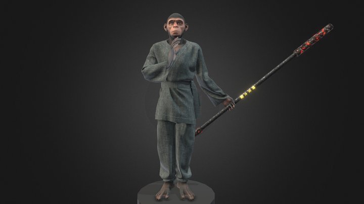 Monkey 3D models - Sketchfab