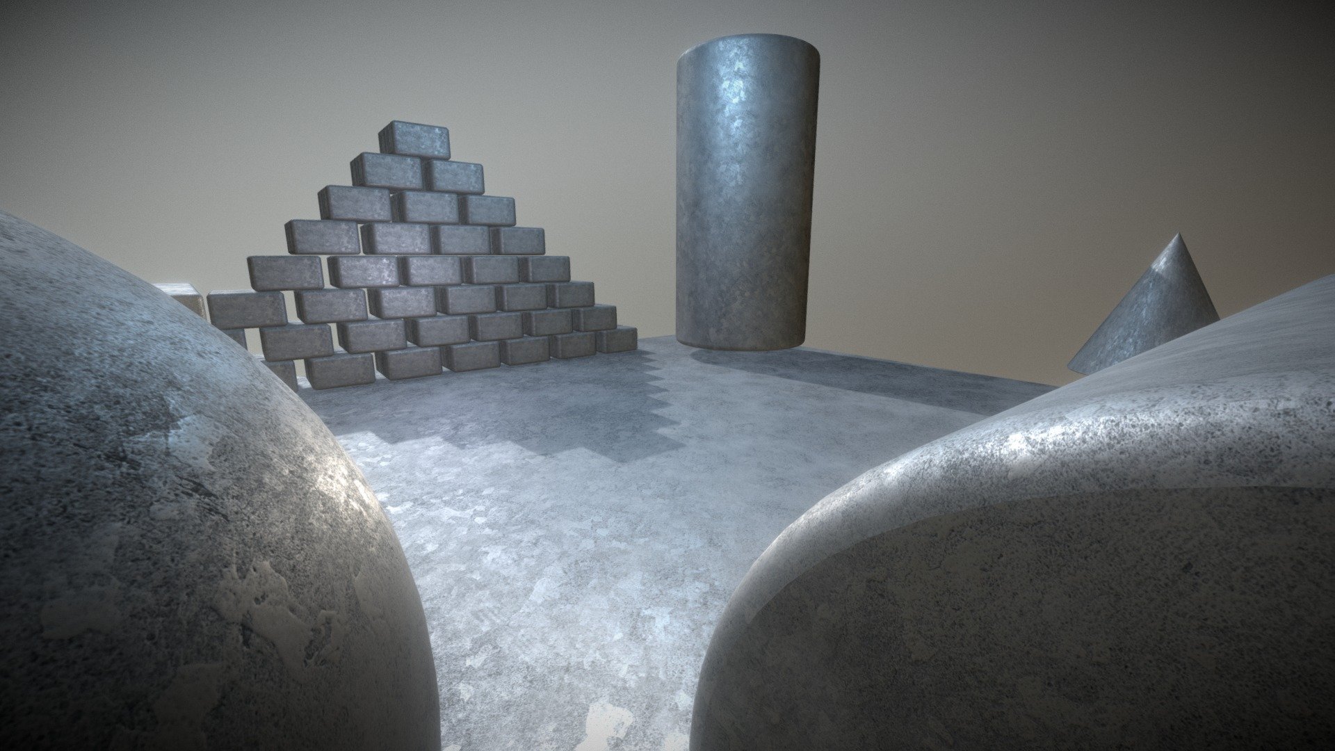 Galvanized Iron 1 | Texture Set (13) - Buy Royalty Free 3D model by VIS ...
