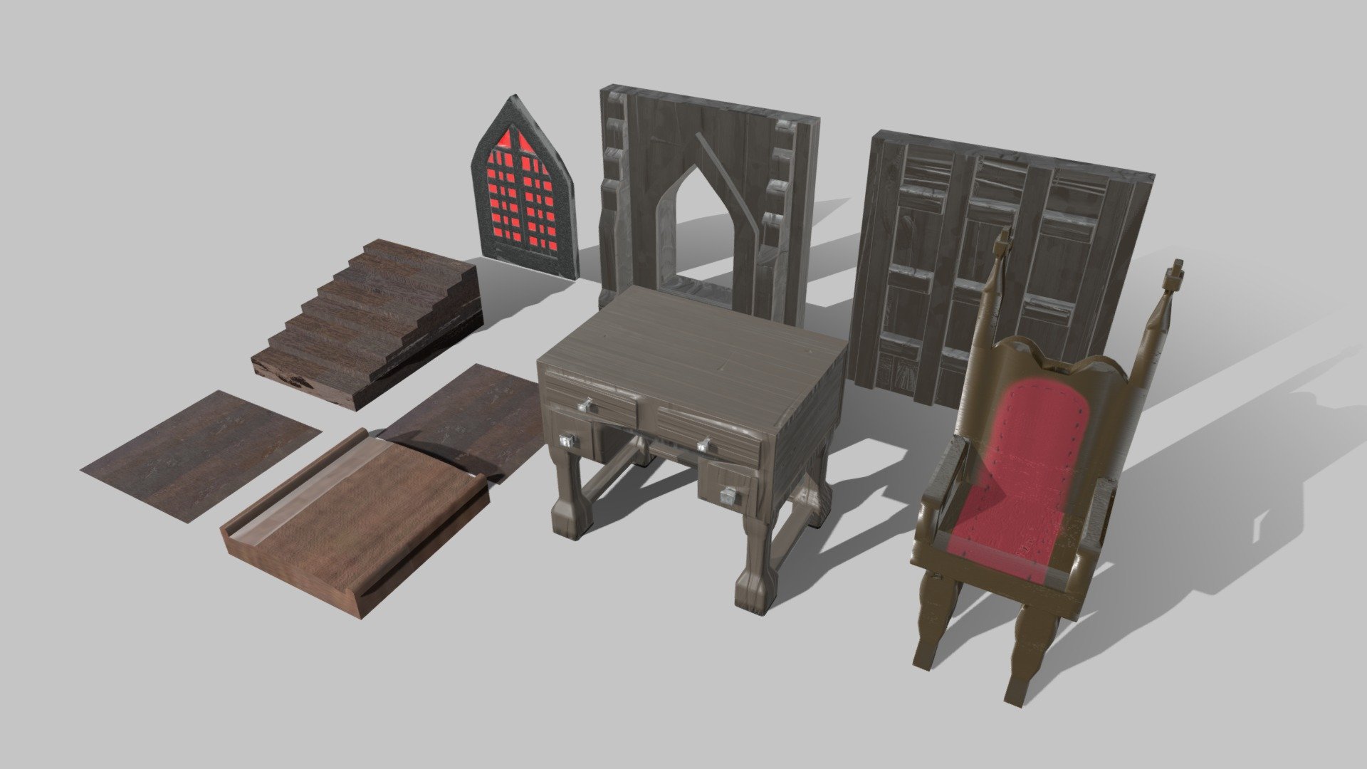 Modular Asset Pack - 3D model by Zepher06 [f33472c] - Sketchfab