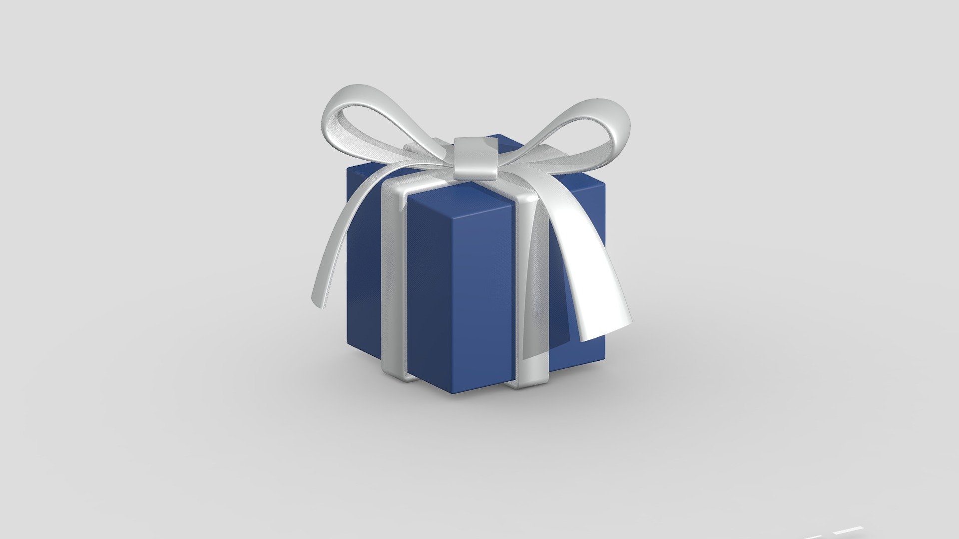 3d Model of Gift Box for Christmas or Birthday - 3D model by troyan ...