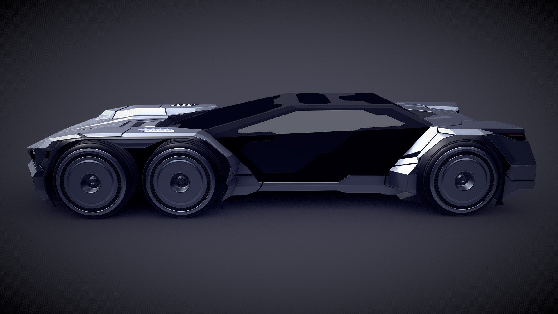 FREE SciFi Vehicle 012-01LV public domain(CC0) - Download Free 3D model ...