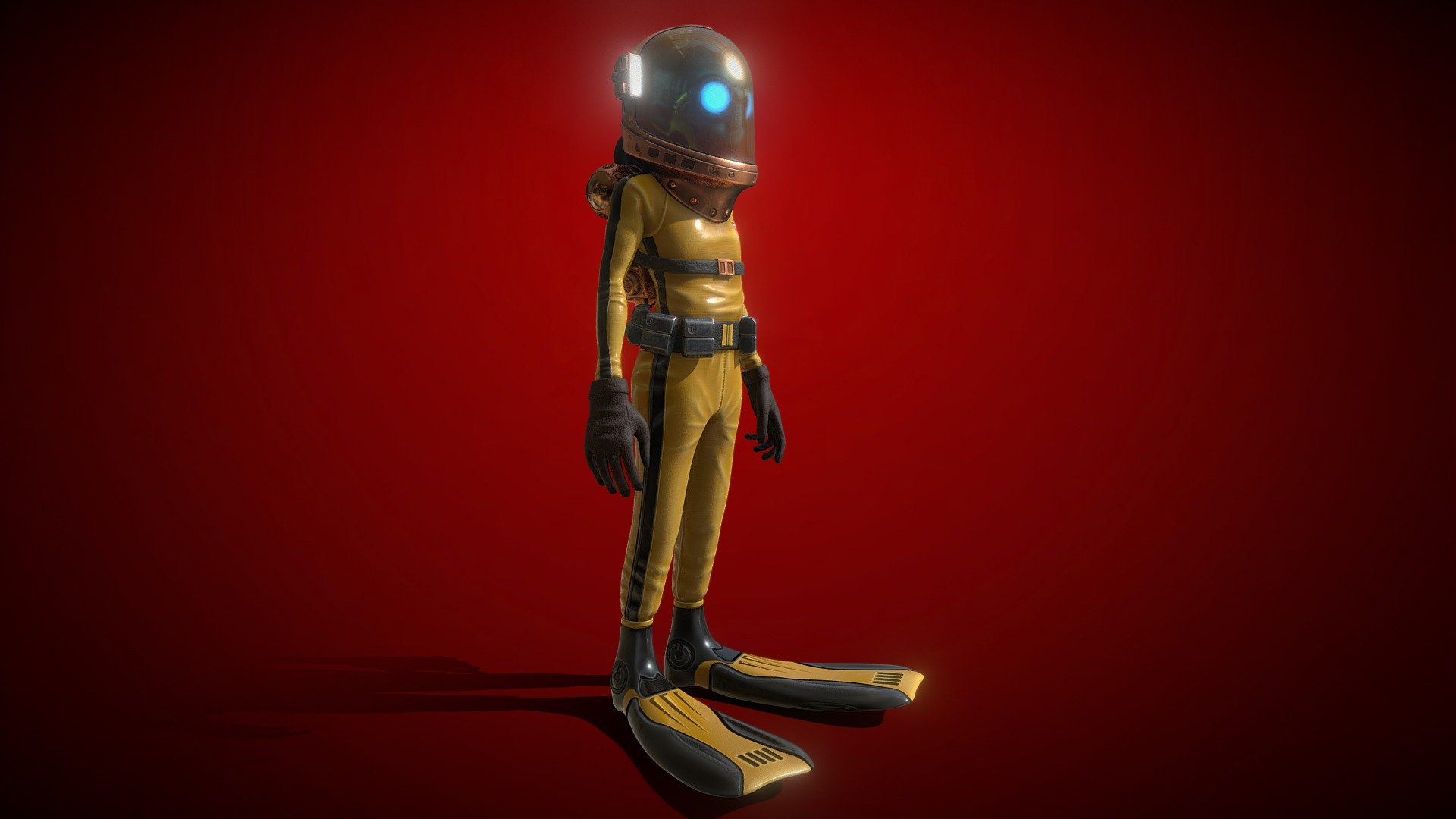 Kyro Diver - 3D model by giobiancoFB [f3376cd] - Sketchfab