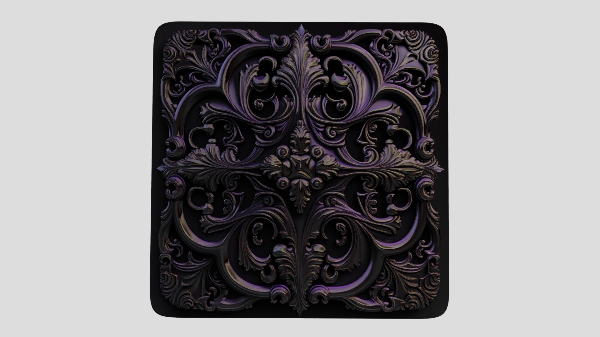 ORNAMENTAL FILIGREE 002 - Download Free 3D model by RadioactiveAG ...