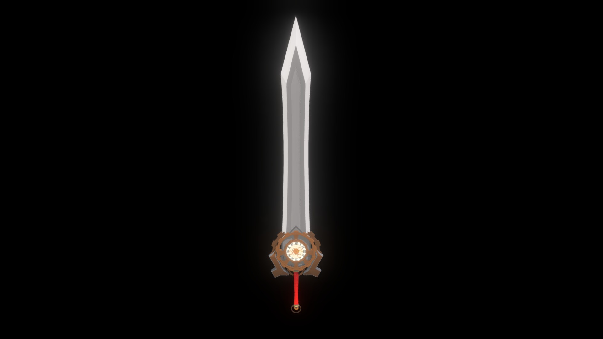 Espadon Reloj (Clock Sword) Low-poly - Buy Royalty Free 3D model by ...